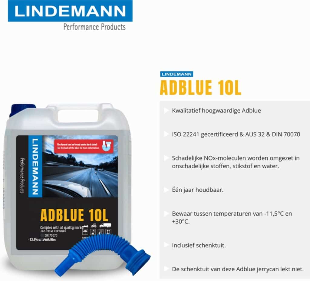 AdBlue® 10 liter ISO 22241 gecertificeerd - DPP